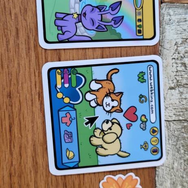 LPS Holographic Sticker | Waterproof Vinyl Laptop Decals | Pet Cat Dog ...