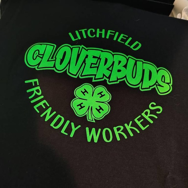 4H Cloverbuds SVG, PNG, Club T-shirt Design (digital Download) - Etsy