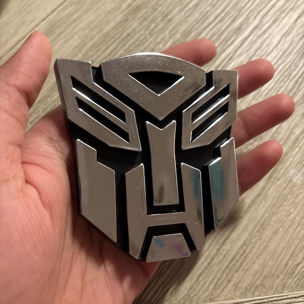 Autobot or Decepticon Plastic Car Emblem - Etsy