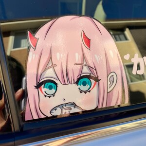 Demon Girls Sticker Kuchisake Oni Girl Sticker Japanese | Etsy