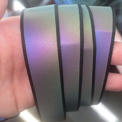 Iridescent Reflective STRETCH Fabric, Spandex, 4-way Stretch, High-vis ...