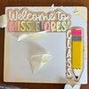Classroom Doorframe Sign, Classroom Door Sign, Teacher Door Hanger Sign ...