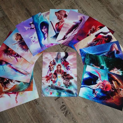 Final Fantasy VII Remake Limited Edition Fine Art Print FF7 - Etsy