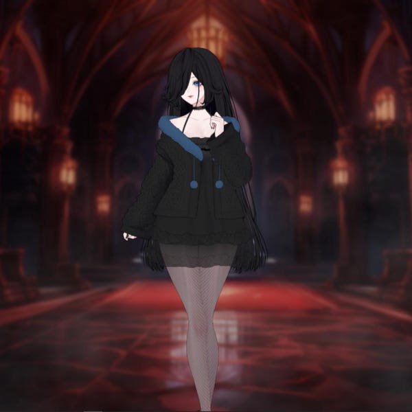 Vtuber Animated Background, Mystic Vampire Hall Scene, Red Twitch ...