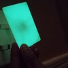 Glowdaddy Hyperglow GLOW CARDS Glow in the Dark Credit Card, Camping ...