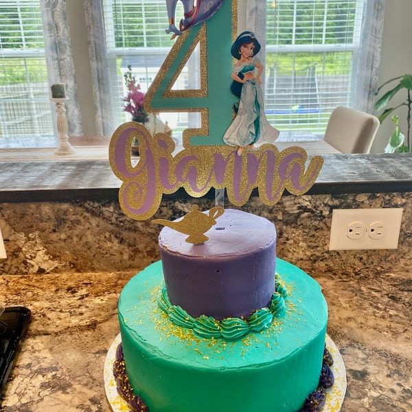 Princess Cake Topper, Number Cake Topper - Etsy Canada