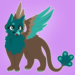 Chibi Dragon Furry Base // Digital Fursona Coloring Base Pack - Etsy