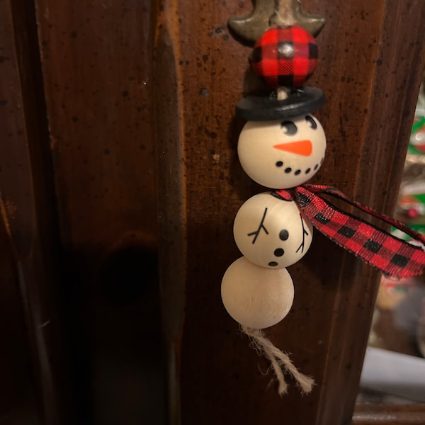 DIY Square Snowman Ornament Craft Kit - 1 Kit - Etsy