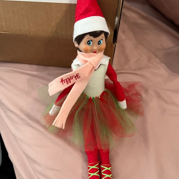 Ballerina Doll Elf Outfit, Dancer, Tutu, Ballet, Leotard, Ballet ...