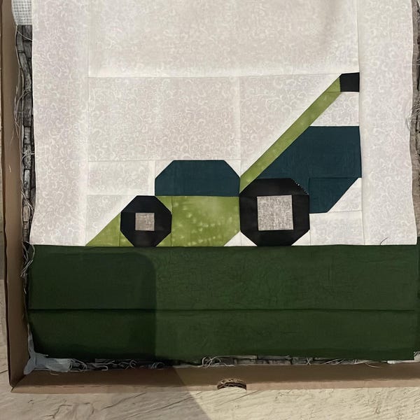 PDF Quilt Block Pattern – Stegosaurus – Dinosaur Quilt - Etsy