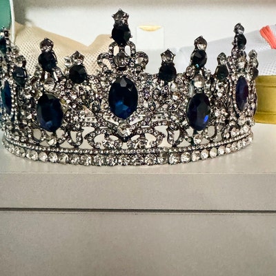 King Crown for Men, Royal Men's Crown, Prince Tiara for Wedding ...