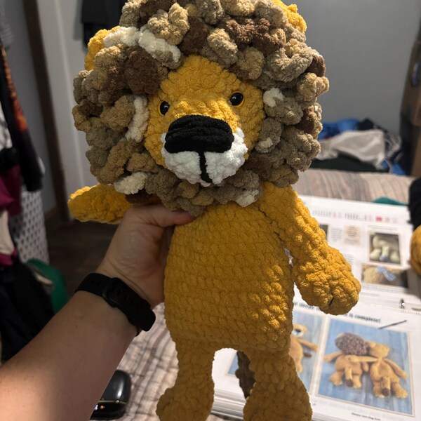 Sleepy Lion Rag Doll Crochet Pattern / Ragdoll / Zoo Animals / Safari ...