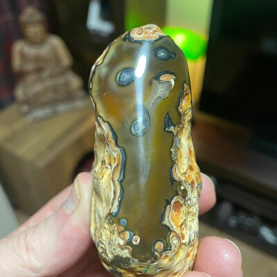 Beautiful Red Heaxagon River Jasper Cabochon Ocean Jasper Frog Egg From ...