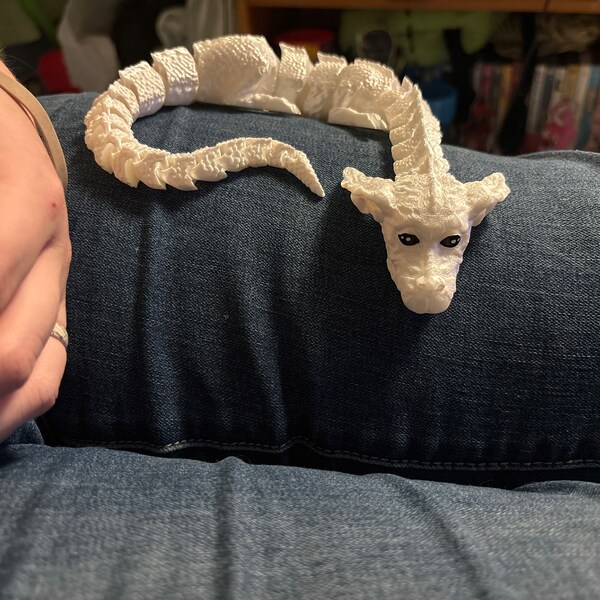 Falkor Dragon Fidget Toy Articulated Dragon Never Ending Story Etsy 2840
