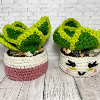 Dwarf Snake Plant Crochet Pattern - Etsy