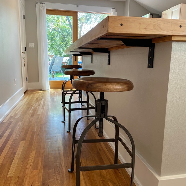 Support (1) for Breakfast Bar, Countertop, Island Over-hang, Vanity ...