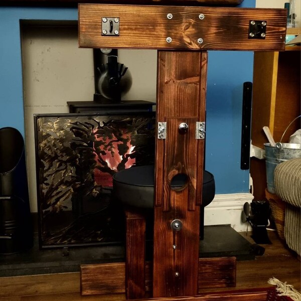 Wooden BDSM Ankle and Wrist Restraining Stocks Pillory - Etsy