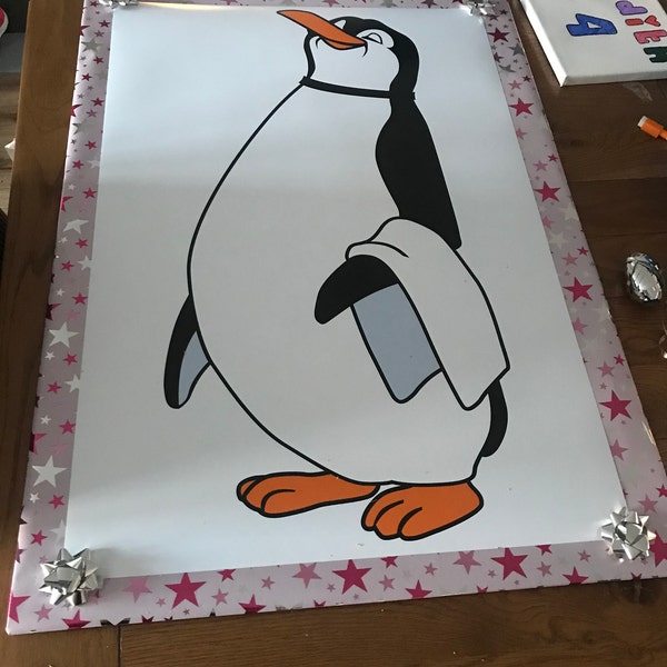 Mary Poppins Party Game | Poppin Penguin Bingo Digital File - Etsy