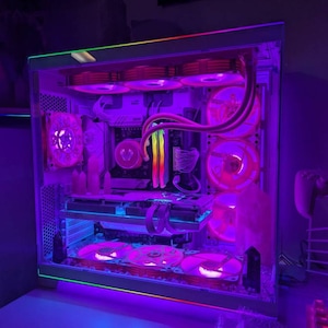 Sakura Cherry Blossom Petals Gaming Computer Fan Shroud / Grill / Cover ...