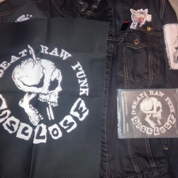 DISCLOSE - Back Patch 3 Design - Etsy