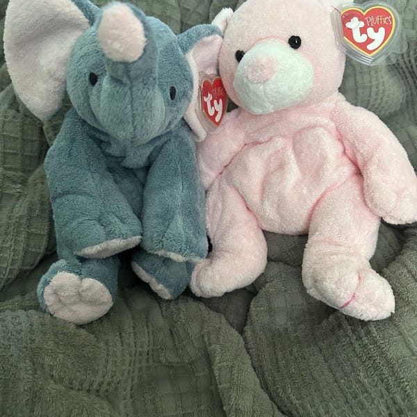 TY Pluffies - Lasso and Gallops the Horses (10"). Mint Condition. - Etsy