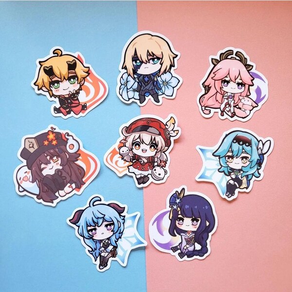 Custom HOLOGRAPHIC Gloss Vinyl Die-cut Stickers︱handmade Vibrant ...