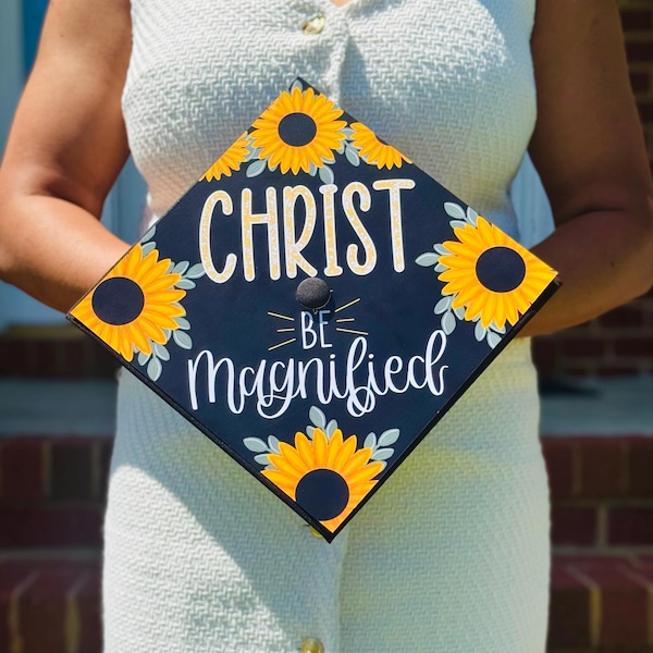 Custom "determinate Dna" Graduation Cap Topper, Biology Major ...