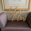 Future Mrs Sign Bridal Shower Backdrop Sign, Miss to Mrs Wood Sign ...