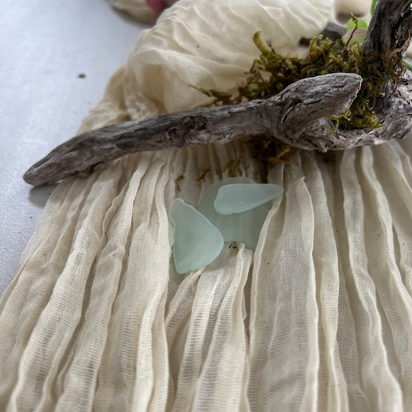 Large Sea Foam Sea Glass Light Green Glass Jewelry Sea Glass Ocean ...