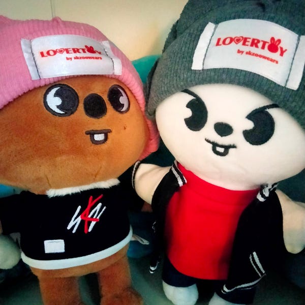Lee Know Cat Look, Skzoo Clothes, Leebit, Skzoo Outfits, Kpop Doll ...