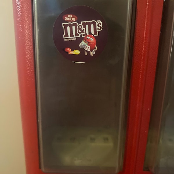 Candy Gumball VENDING MACHINE STICKERS Labels Decal - 2" Round - Etsy