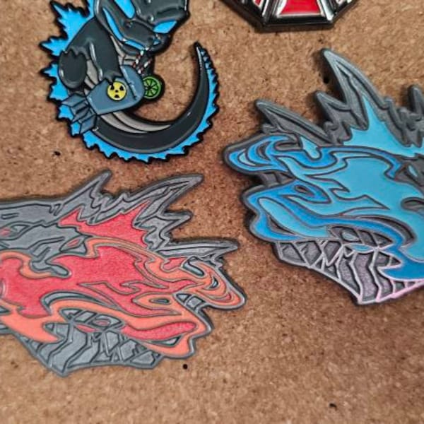 Wraith Glow in the Dark Ghost Horror Pin - Etsy