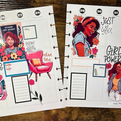 Book Printable, Planner Stickers, Digital Journaling Stickers ...