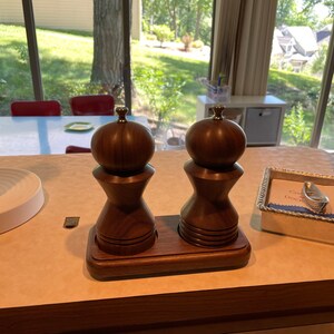 Laminated Pepper Mill, Five Color, Birch Pepper Mill, Pepper Grinder ...