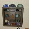Wooden Curiosity Cabinet Printer Tray Letterbox Display, Rock Display ...