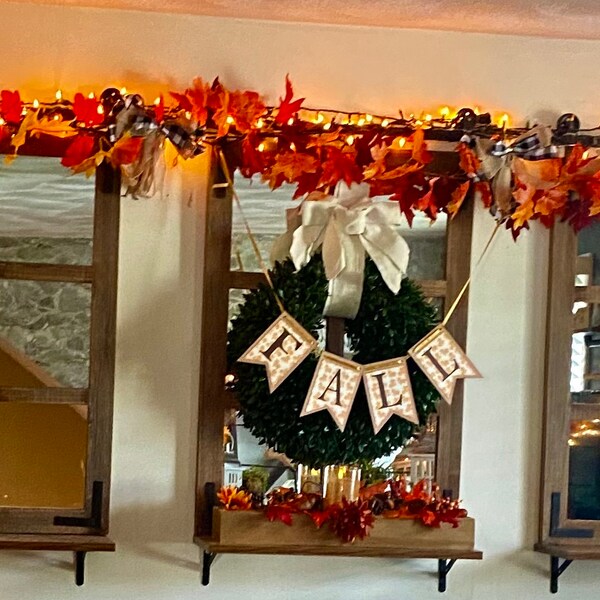 FALL Banner, Autumn Seasonal Sign, Fall Decor - Etsy