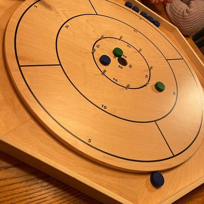 Home Play Crokinole Score Sheets Pad of 50 Sheets Easy - Etsy