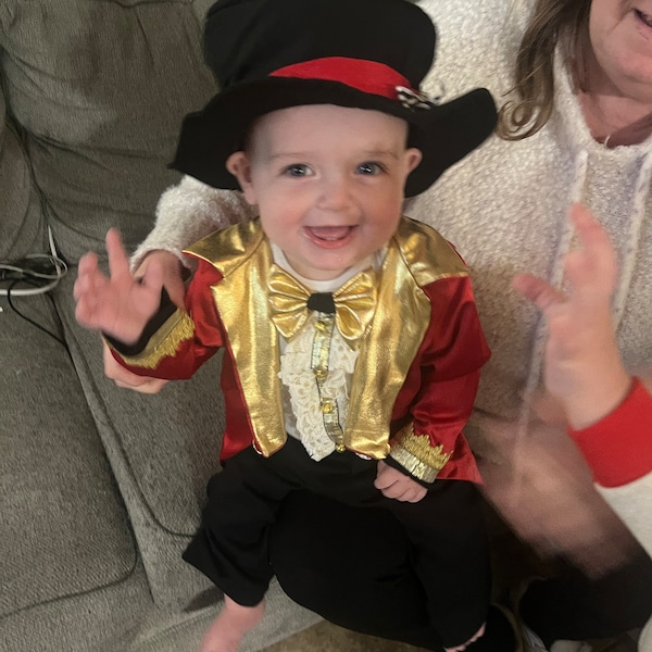 Baby Greatest Red Showman*halloween Kids Costume* Toddler Circus ...