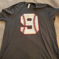 Baseball Numbers Shirt, Baseball Custom Birthday Shirt, Baseball Mom ...
