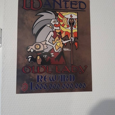 Eda's Wanted Poster Print - Etsy