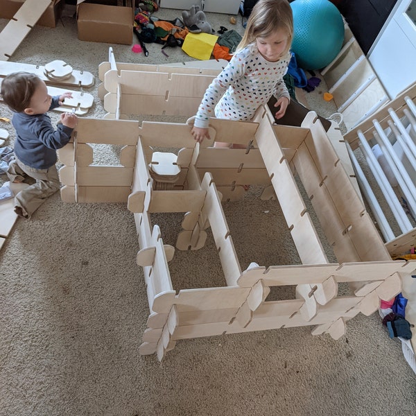 BUILDER BOARDS - Playhouse Building Blocks, Creative Construction Play ...