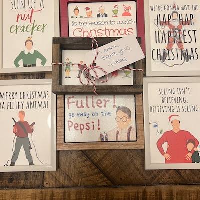 Buddy the Elf Movie Quote Christmas Sign - Etsy