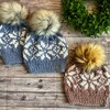 KNITTING PATTERN - the Snowflake Hat, Super Bulky Knit Hat Pattern - Etsy