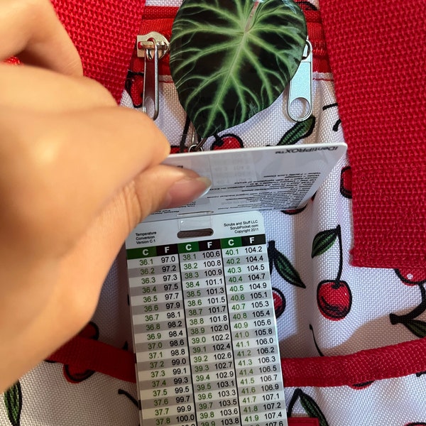 Temperature Conversion Badge Card Vertical Accessory for Nurse ...