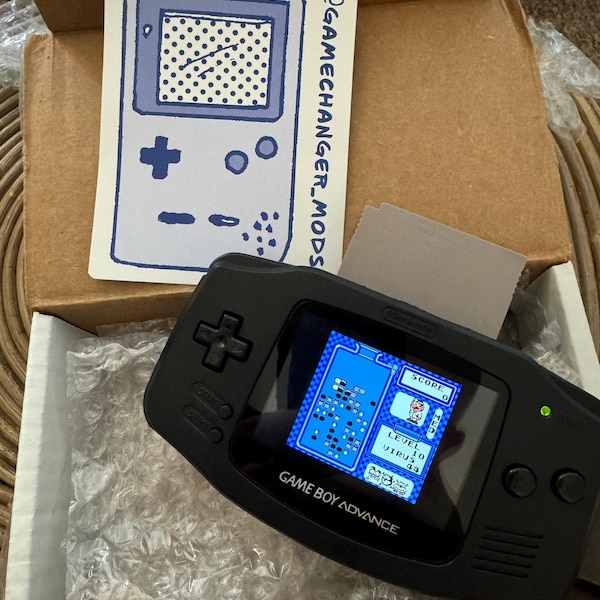Game Boy Pocket IPS LCD Backlight Modded! 36 Different Color Screen ...