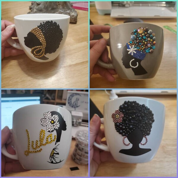 28 Afro Woman Bundle Svg, Black Woman Svg, Afro Girl Svg, Black Girl ...