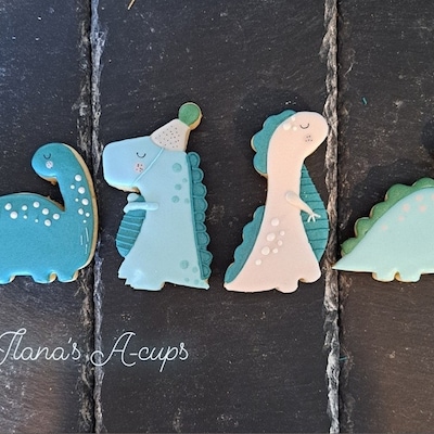Party Dinosaur Cookie Cutter Cute Dino Cookie Cutter 3D Printed Cookie ...