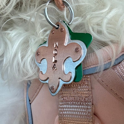 Bow Tie Pet Tag, Made to Size for Your Pet - Etsy