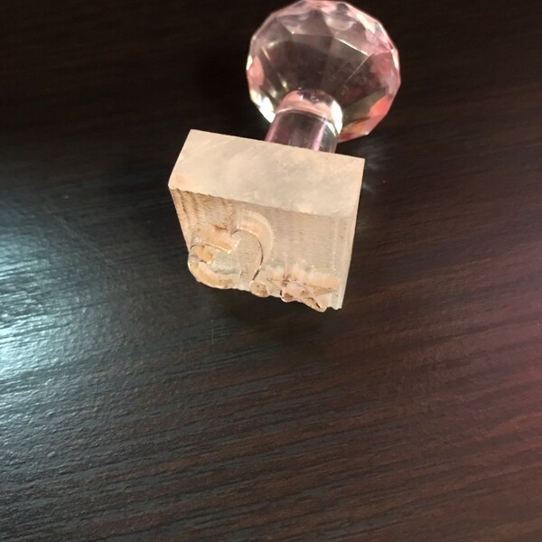 Custom Pottery Stamp, Acrylic Stamp for Ceramics, Custom Stamper for ...