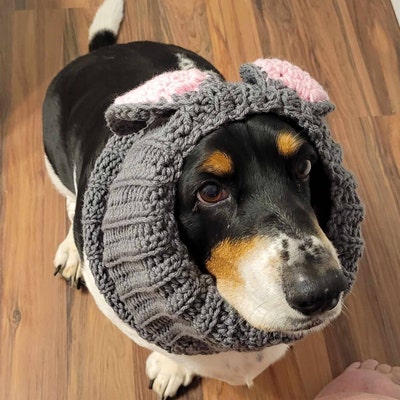 Black Cat Dog Snood MADE TO ORDER - Etsy